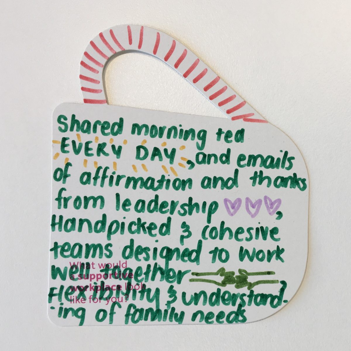 What do we want from work? - MOD